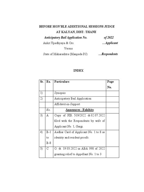 Ankit Upadhyaya Bail Application Along With All Applicant Pdf Bail