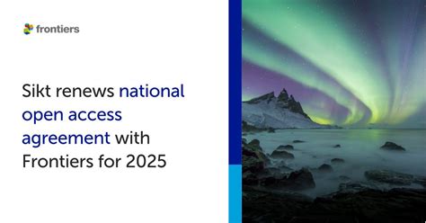 Openaccess Openscience Oaagreements Partnerships Libraries Frontiers