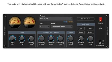 Vocal Soloist AUv3 Plugin For IPhone Download