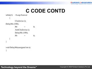Interfacing Stepper Motor With PPTX