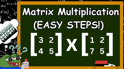 How To Multiply Matrices EASILY YouTube