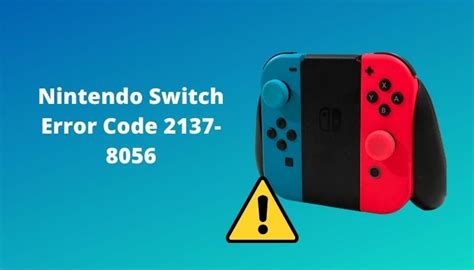 Nintendo Switch Error Code Working Solutions