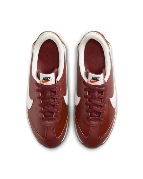 Nike Pacific Leather Shoes In Brown Lyst