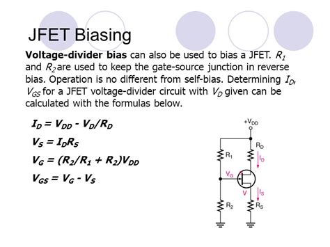 Fet Transistor Formulas At Zac Ayers Blog