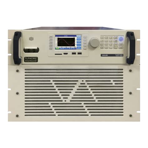 User Manuals Pacific Power Source Lmx Series Ac