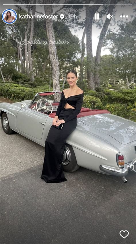 Katharine Mcphee Foster Stuns With Epic Abs In A Chic Cutout Gown