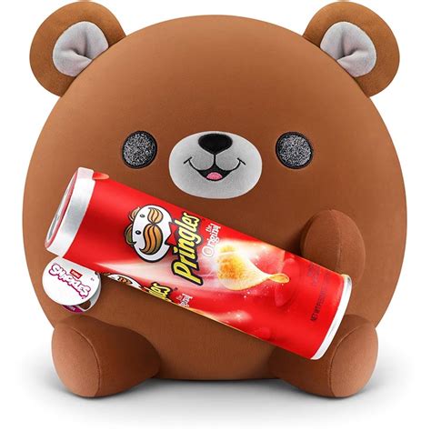 Zuru Snackles Terry Bear With Pringles Uk