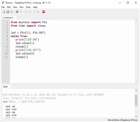 Programmer Un Raspberry Pi Pico Avec Micropython • Aranacorp