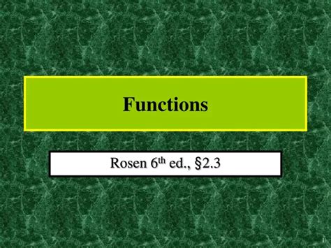 Ppt Functions Powerpoint Presentation Free Download Id 9270221