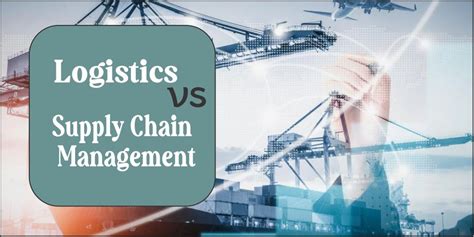 Difference Between Logistics And Supply Chain Management