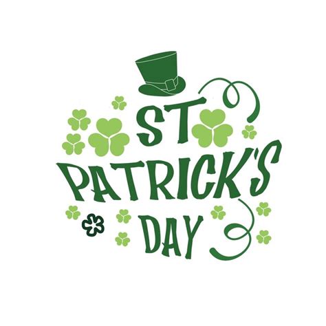 El Día De San Patricio Vector Premium
