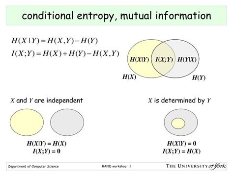 Ppt Conditional Entropy Mutual Information Powerpoint Presentation