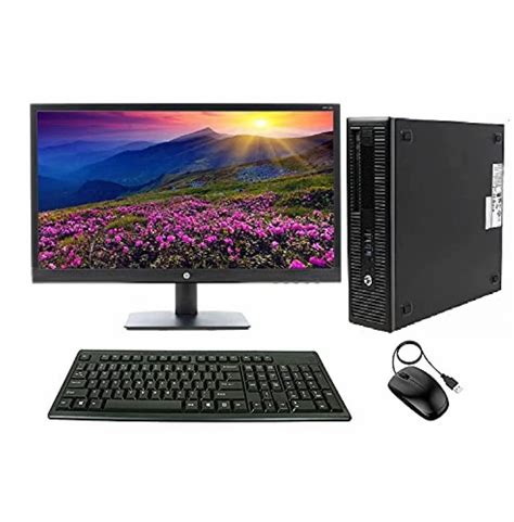 Slim Hp Elite Desk G Sff I Th Generation Refurbished Desktop Inches Core I At Rs