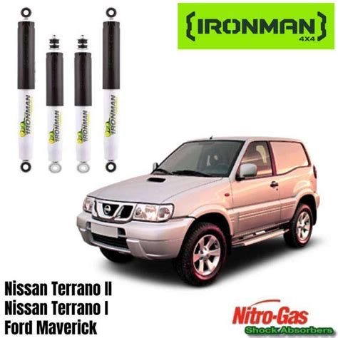 Kit Amortiguadores Para Nissan Terrano Ii Accesorios 4x4 Virtual