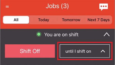 Ios Update Your Shift Status Through The Vwork Mobile App Vwork Support