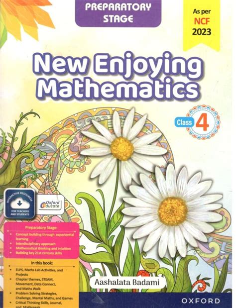 Oxford New Enjoying Mathematics Revised Edition For Class 4 Malik