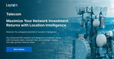 Geospatial Intelligence Solutions For Telecom Lepton Software