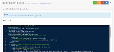 Ocmod Editor For Opencart 2 X 3 X