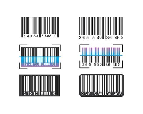 Premium Vector Barcode Vector Icon Illustration Design