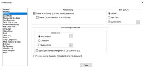 special characters with unmapped shortcut combos notepad community