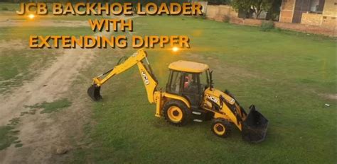 Jcb Backhoe Loader Extending Dipper Jcb India Limited Faridabad Id 2850592834212