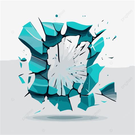 깨진 유리 벡터 파란색 배경 그림 만화에 깨진 유리 디자인 스티커 클립 아트 상표 클립 아트 Png 일러스트 및 벡터 에 대한 무료 다운로드 Pngtree