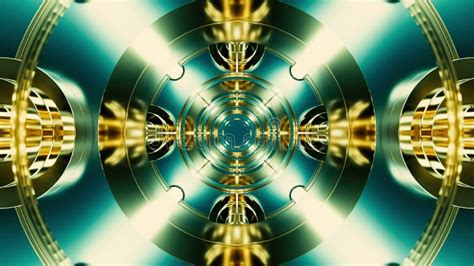 An Innovative And Futuristic Abstract Design Featuring Radiant Energies And Various Circles