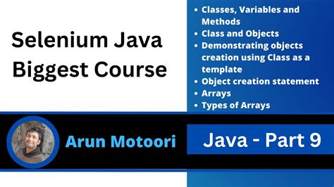 Java Part 9 Selenium Java Biggest Course Youtube