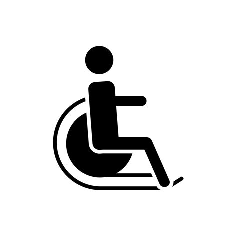 Disability Medical Concept Vector Illustration Isolated On White