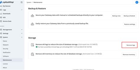 Remove Splashtop On Prem Logs Splashtop On Prem Support
