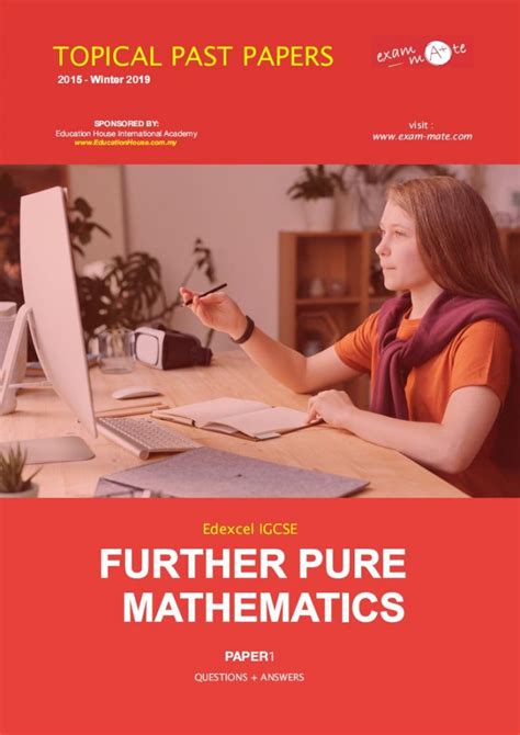 Edexcel Igcse Further Pure Mathematics Topical Past Papers