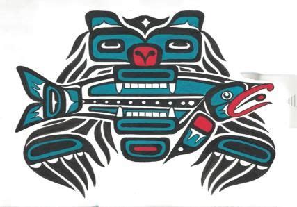 Pacific Northwest Native American Art Bear