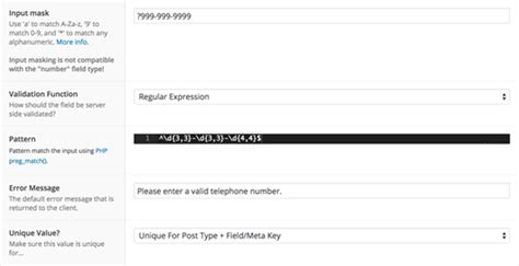 Advanced Custom Fields Validated Field Para Wordpress Descargar