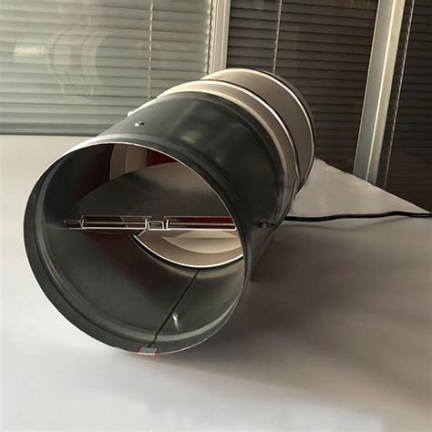 4 Inch Backdraft Damper 2pcs Inline Springs Loaded Backflow Preventer Backflow Shutter One Way