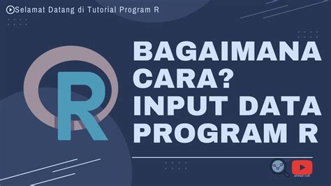 Cara Mengirim Data Dari File Excelcsv Ke Program R Youtube
