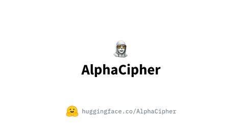 Alphacipher Alpha Cipher