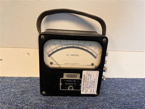 Bitronics The Steel Six Line Amperes Meter