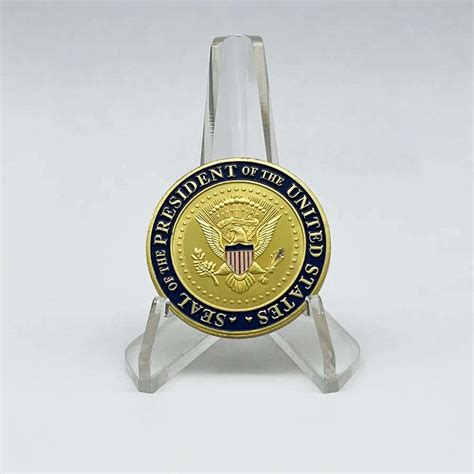 Presidential Challenge Coin No Moq And Free Design Badges Uk
