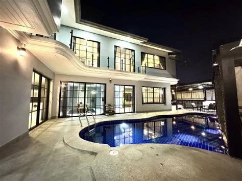 ให้เช่าบ้านเดี่ยวพัทยา Pool Villa สระว่ายน้ำส่วนตัว โครงการสุขสบายวิลล่าพัทยา Suksabai Villaตั้ง
