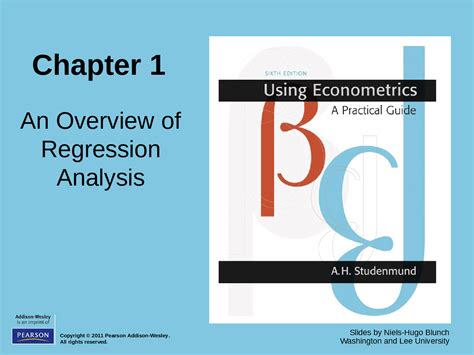 An Overview Of Regression Analysis Notes Econ 4340 Docsity