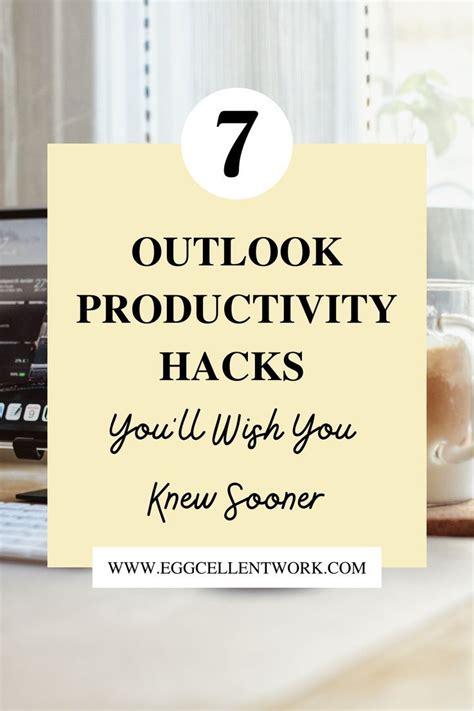 7 Outlook Productivity Hacks For Better Time Management