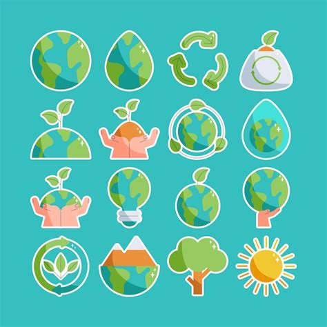 Premium Vector Ecology Elements
