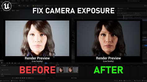 fix camera exposure for movie render queue in unreal engine 5 2 youtube