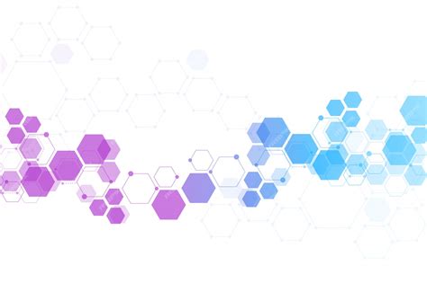 Premium Vector Molecule Structure Abstract Tech Background