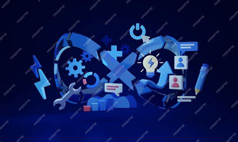 Premium Photo Devsecops Software Code Development Cycle 3d Illustration Concept