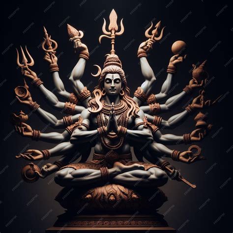 Premium Photo Silhouette Sivan Realistic Image Hd