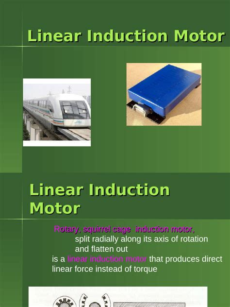 Linear Induction Motor Pdf Electric Motor Rotation