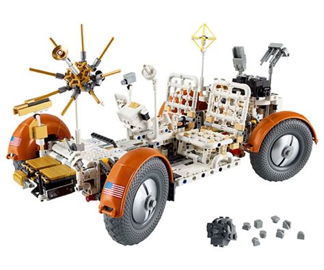 Lego Technic Nasa Apollo Lunar Roving Vehicle To The Moon