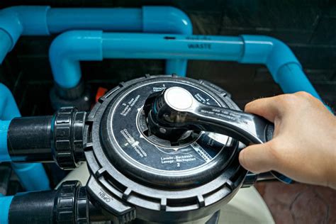 Le fonctionnement de la vanne 6 voies du système de filtration de la