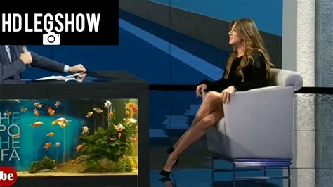 Virginia Raffaele Sexy Legs In Black Pumps Enhanced 1080p Youtube